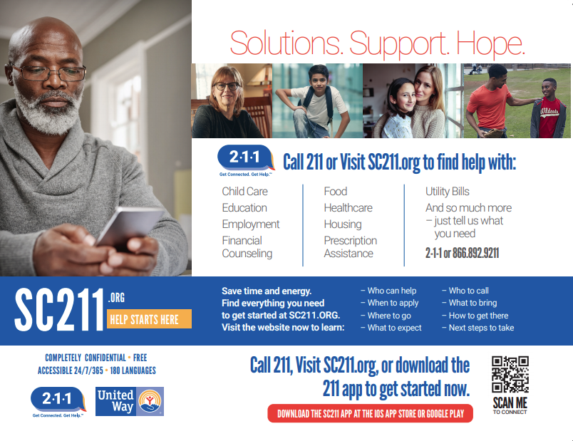 SC 211 | United Way of Lancaster County